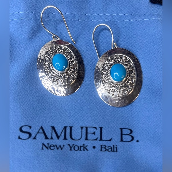 Samuel B. | Jewelry | Samuel B 925 Silver Earrings | Poshmark